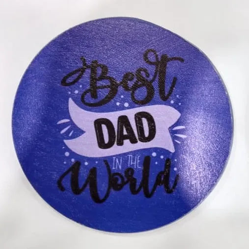 Printed Wooden Tea Coaster - Motivational Quote Design Price in ...